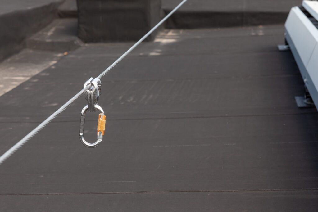 Horizontal Safety Lines | Roof Fall Arrest System - Height of Safety